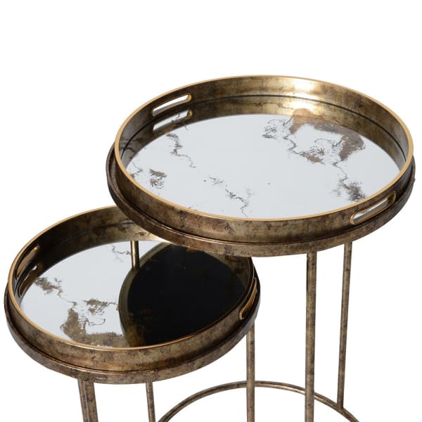 Mountbatten Mirror Tray Tables – Shropshire Design