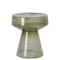 Light & Living Dakwa Side Table in Grey-Green Glass – Shropshire Design