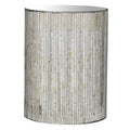 Mauritius Mirrored Side Table – Shropshire Design