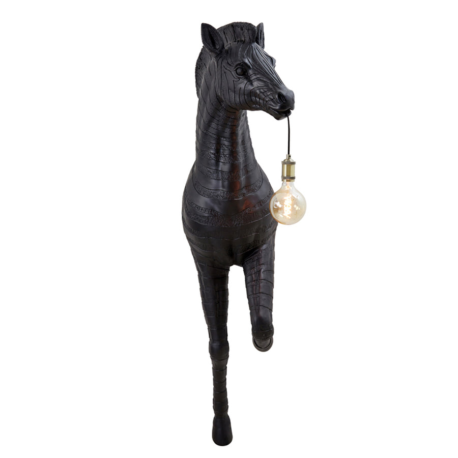 Light & Living Zebra Wall Light in Matt Black – Shropshire Design